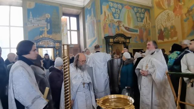 Великое освящение воды 18.01.2026
