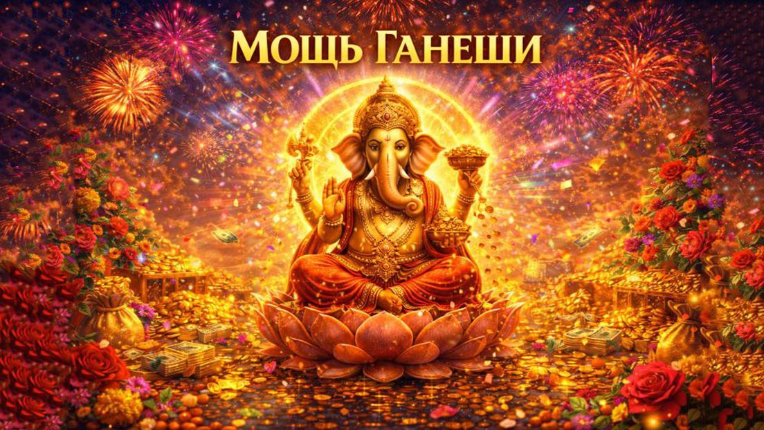 МАНТРА МОЩНОГО СТАРТА! 🔥 Om Gam Ganapataye Namaha - Уберет Препятствия, Привлечет Удачу и Деньги..
