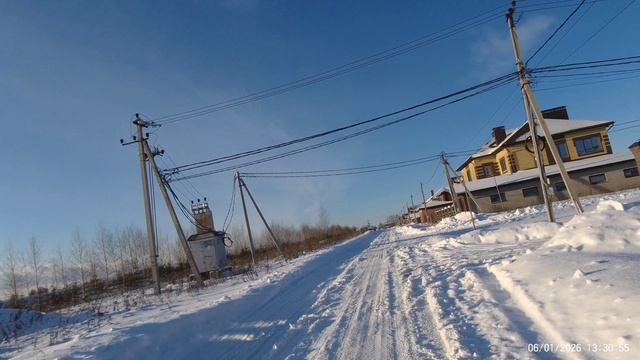 Майская улица. Йошкар-Ола январь 2026