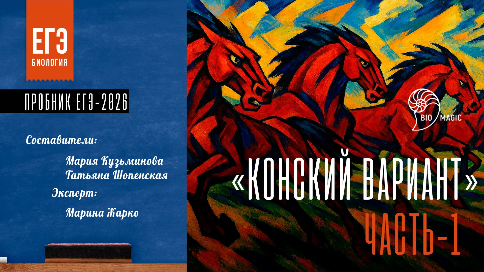 Конский вариант: разбор пробника ЕГЭ с Татьяной Шопенской, часть первая