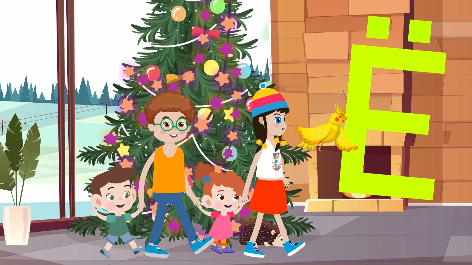 Алфавит для малышей - Учим Буквы Ё, Ж, З- Любаша Зебра в клеточку-Обучающие детские песни и мультики