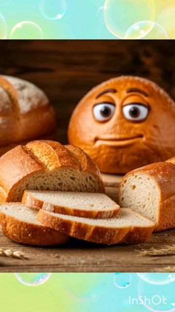 Залипалки Видео для детей Видео АСМР хлеб 🍞