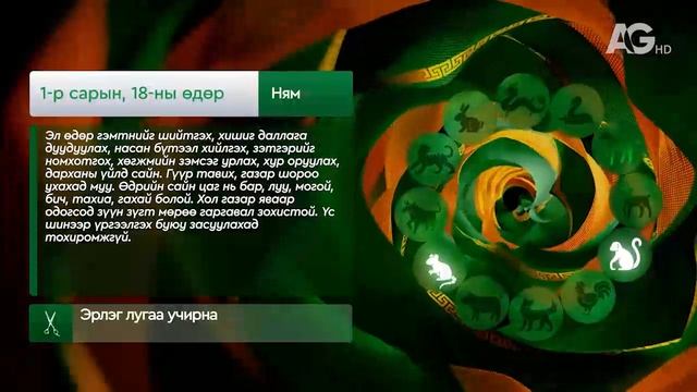 Дорнын зурхай - 2026.01.18-ны дугаар / Зурхай 18 января