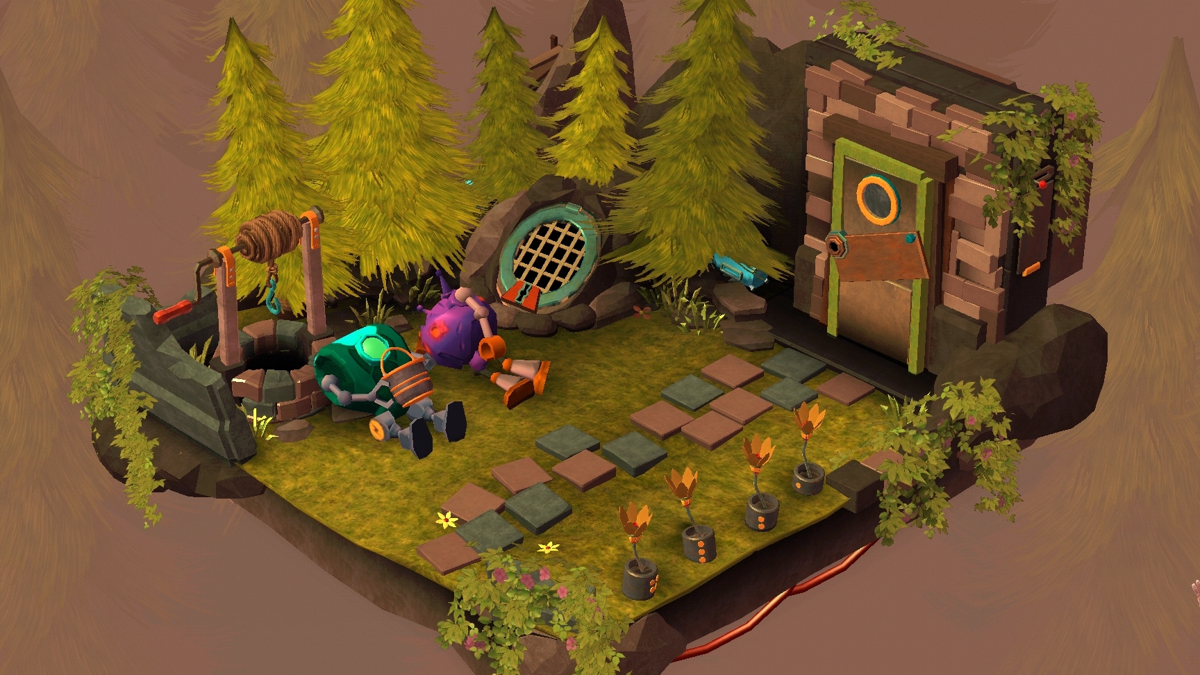 Tiny Robots Recharged | Паника на Пикнике | Прохождение