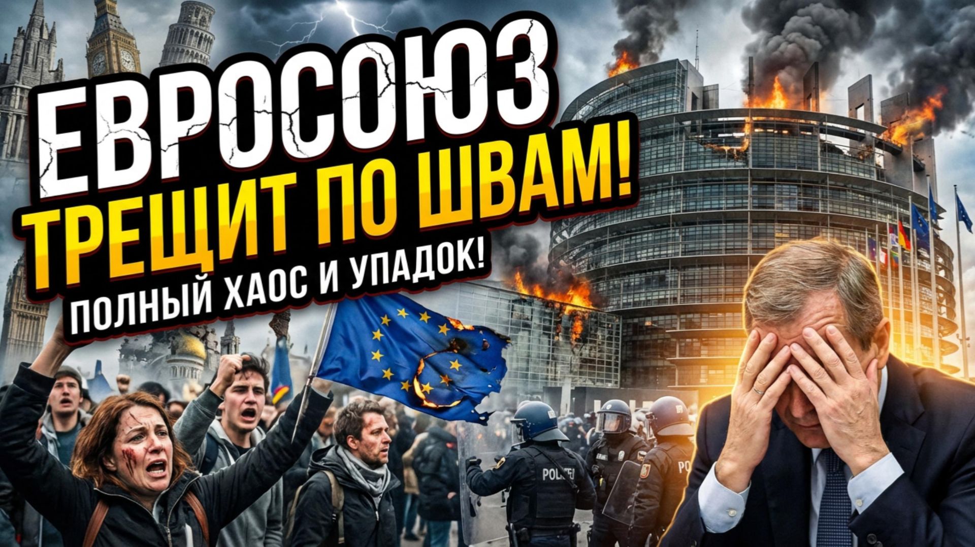 🧱💥Алистер Крук | Проект «Европа» трещит по швам: 5 признаков надвигающегося краха