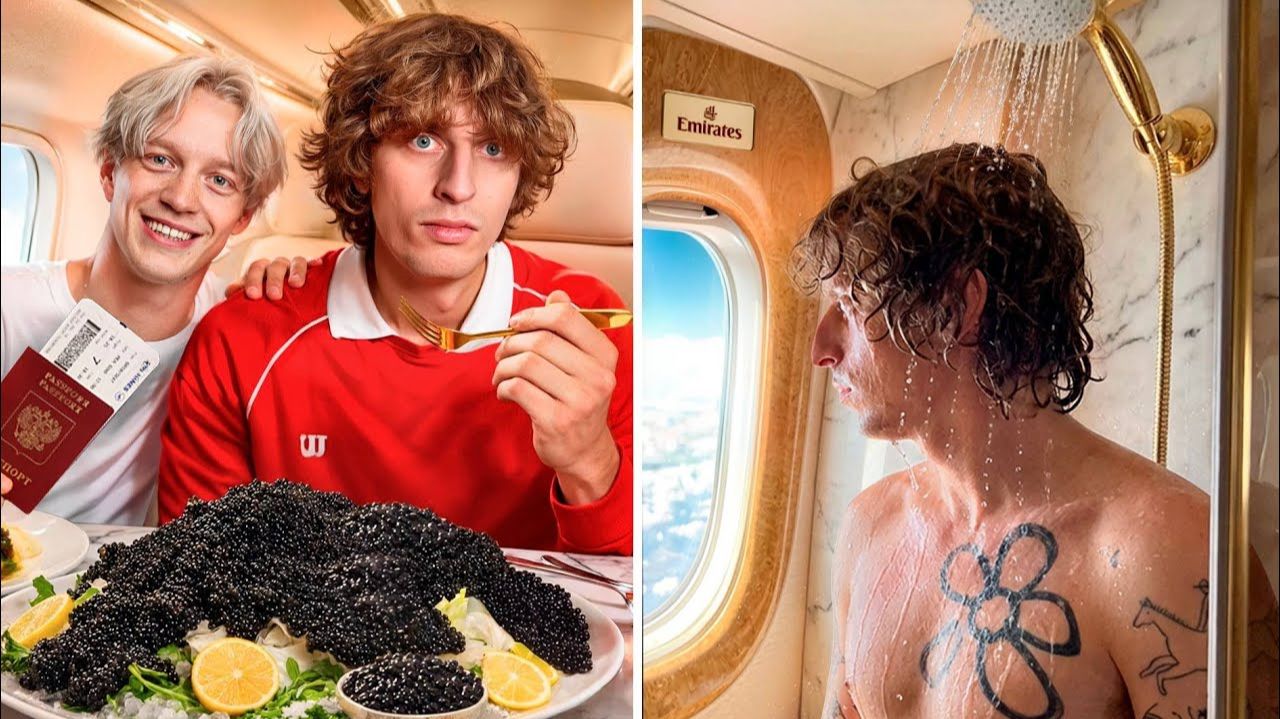 Попали на САМОЛЁТ ДЛЯ МИЛЛИАРДЕРОВ (1 Класс Emirates за 1.500.000₽)