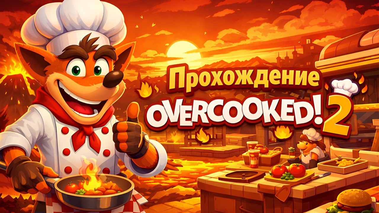 Overcooked! 2 - КООП-Прохождение #1