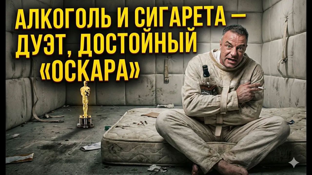 Алкоголь и сигарета – дуэт, достойный «Оскара» за разрушение здоровья