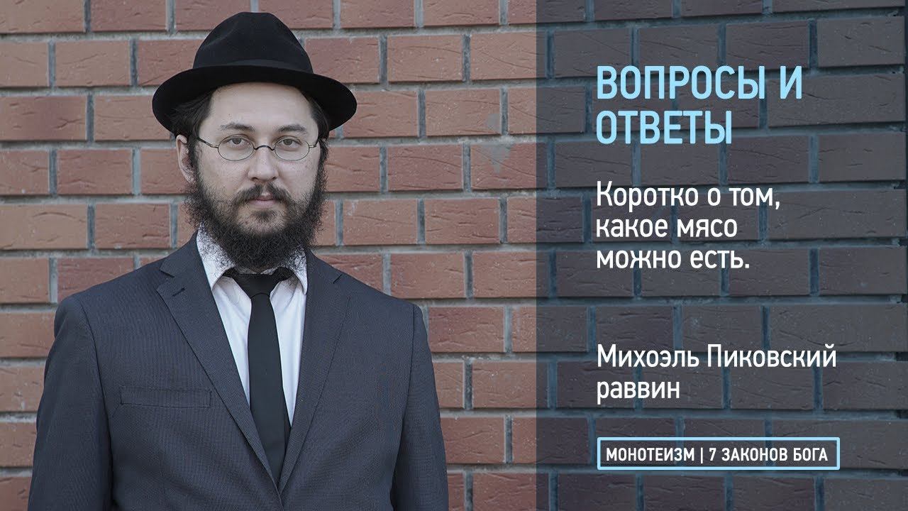 Коротко о том, какое мясо можно есть.