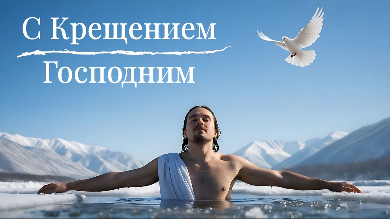 Крещение Господне. Святослав Любомиров. Песня и поздравление с Крещением Господним