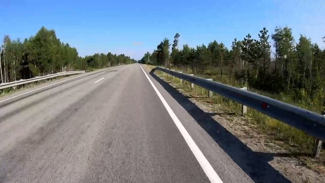 По трассе на Sherman L в Курган с поездкой по городу и обратно 2025 год часть 15