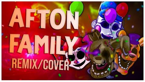 FNAF SONG - Afton Family RemixCover FNAF LYRIC VIDEO