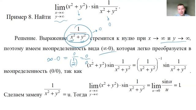 Функции нескольких переменых. 2 Предел