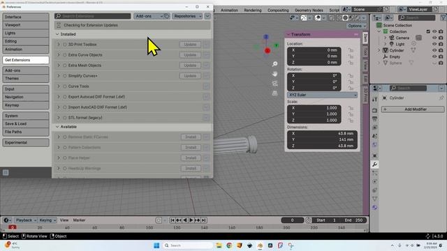 Руководство по 4-осевому ЧПУ Blender CAM Моделирование, траектории движения инструмента и G-код