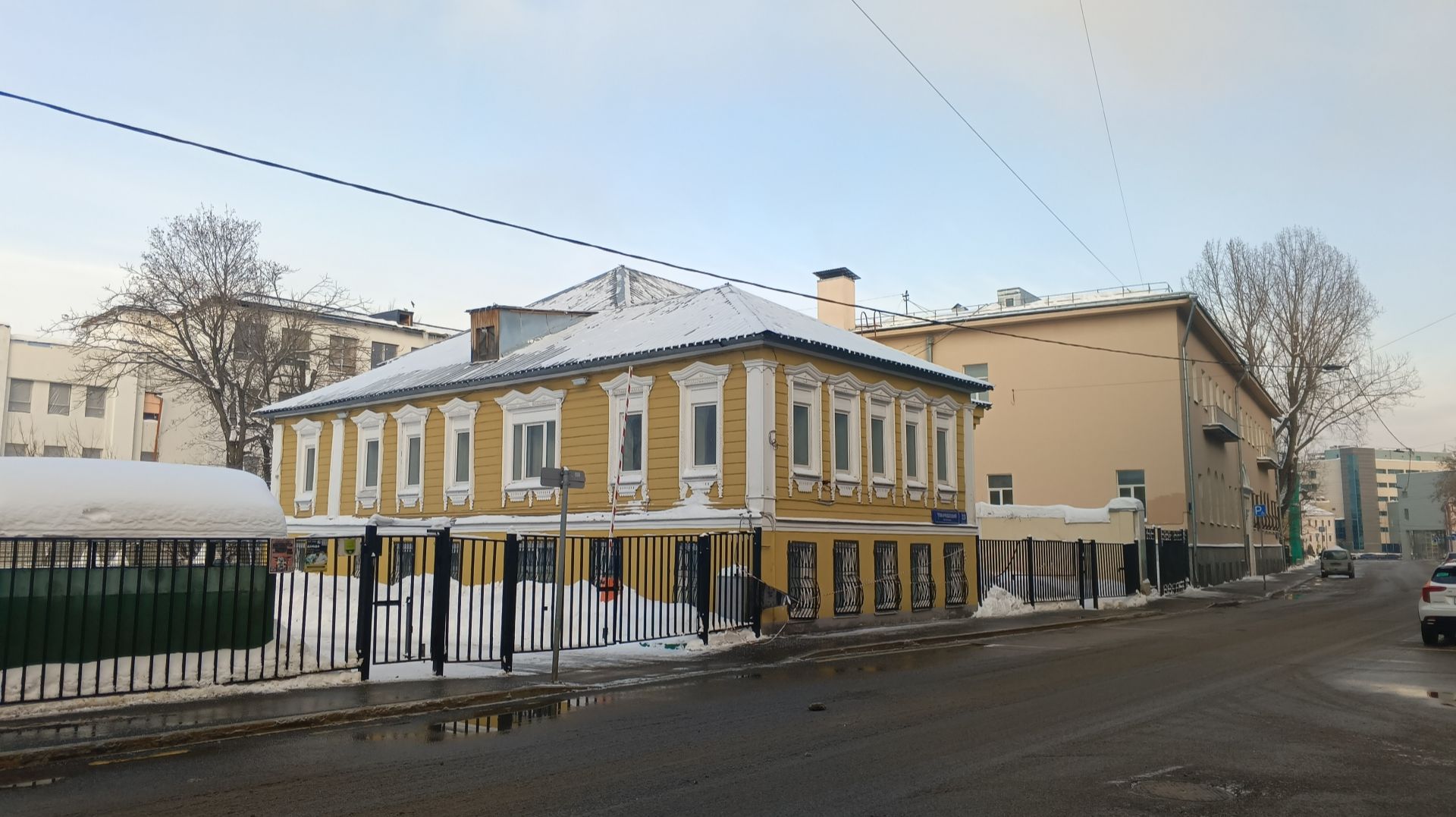 Прогулки по Москве. Два дома Феодосии Морозовой в Товарищеском переулке.Благодаря ей звонят колокола