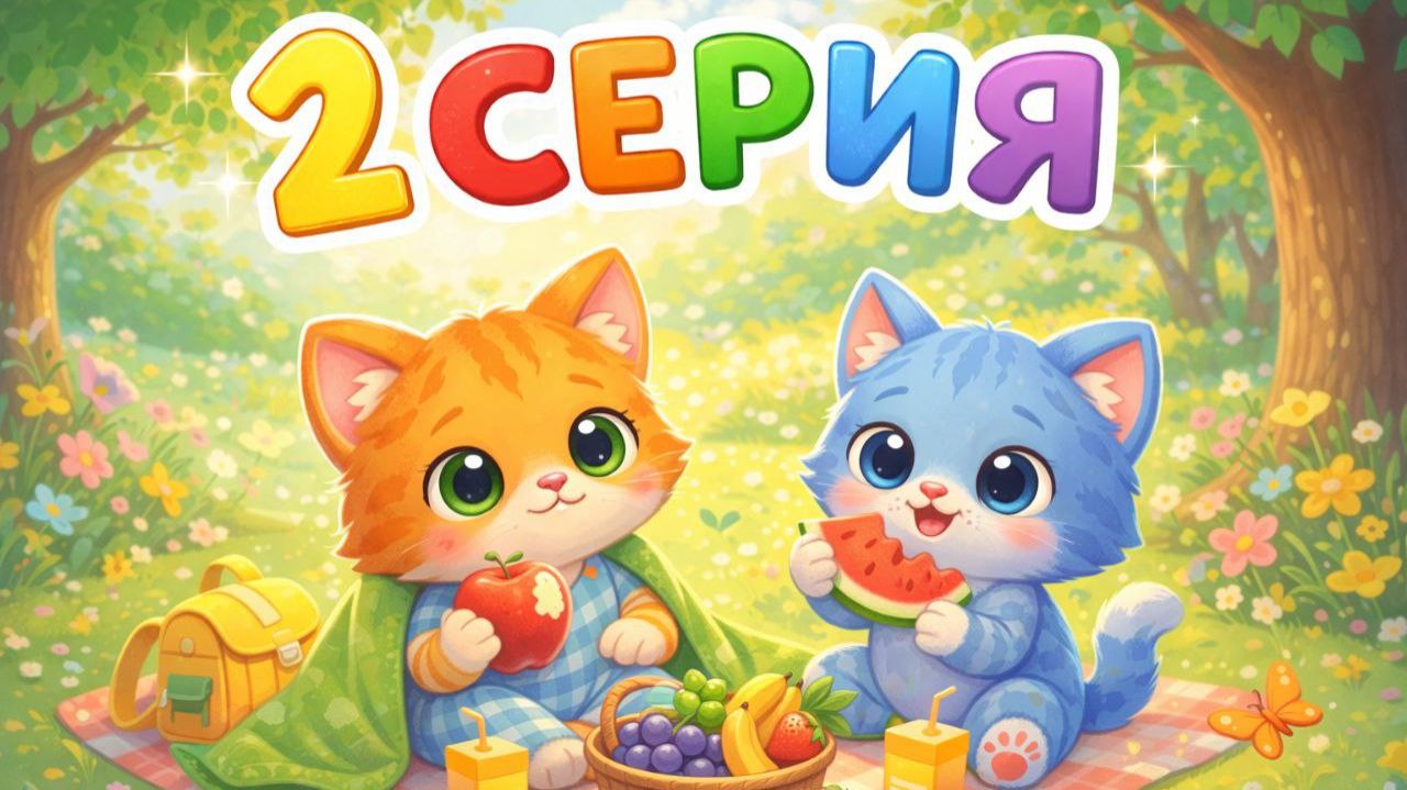 Котенок Котэ идет в гости к друзьям - 2 сезон