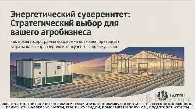 Как построить энергоцентр с субсидией 60% пошаговый план. ГПУ для СХТП