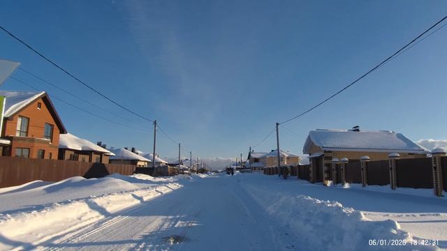 Цветочная улица. Йошкар-Ола январь 2026