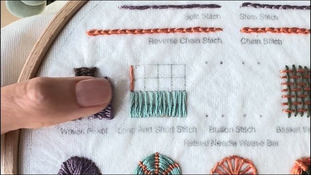 20. Длинные и короткие стежки