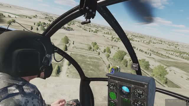 КАРТА АФГАНИСТАН. МИССИЯ: ПАТРУЛИРОВАНИЕ. ВЕРТОЛЁТ AH-6J Little Bird.