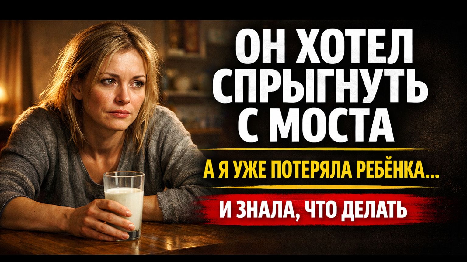 Увидела парня на мосту и поняла: он повторяет мою ошибку. Успела спасти за секунду