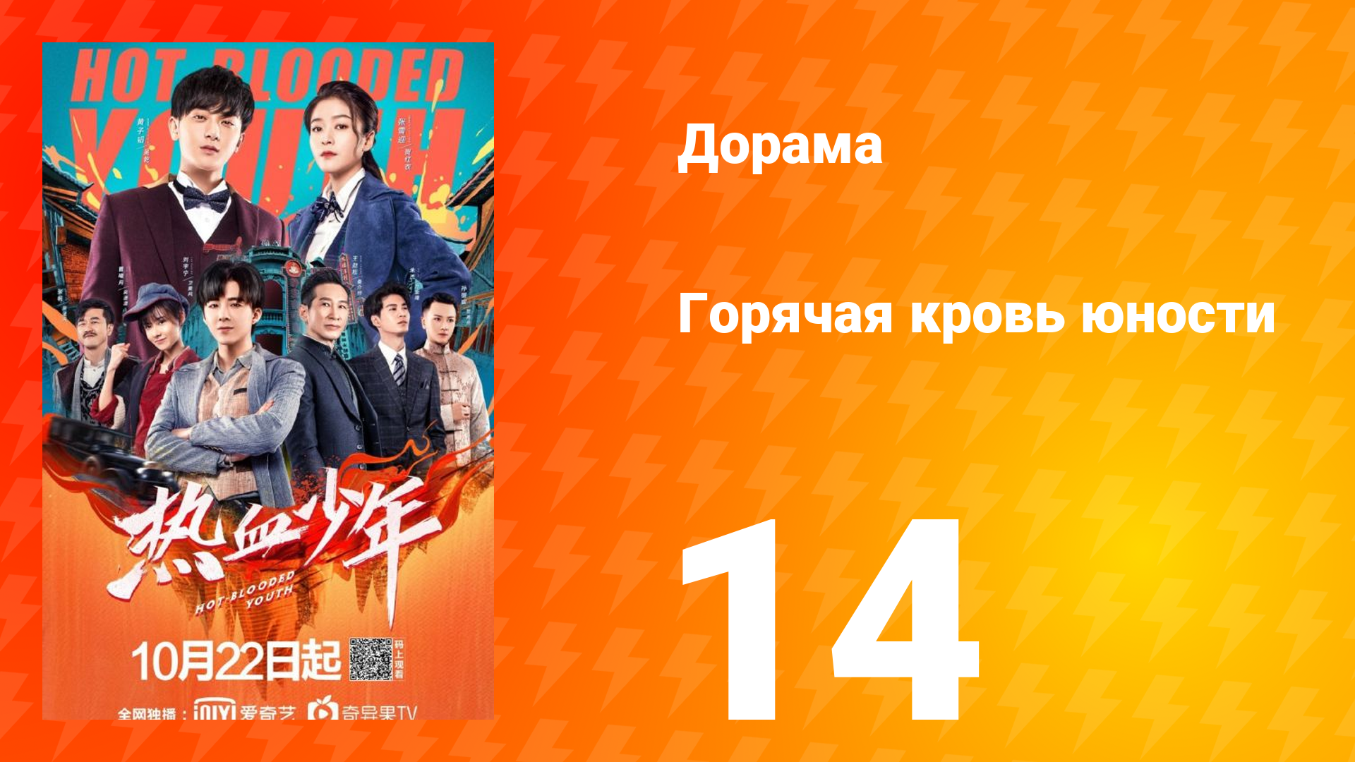 Горячая кровь юности 1 сезон 14 серия