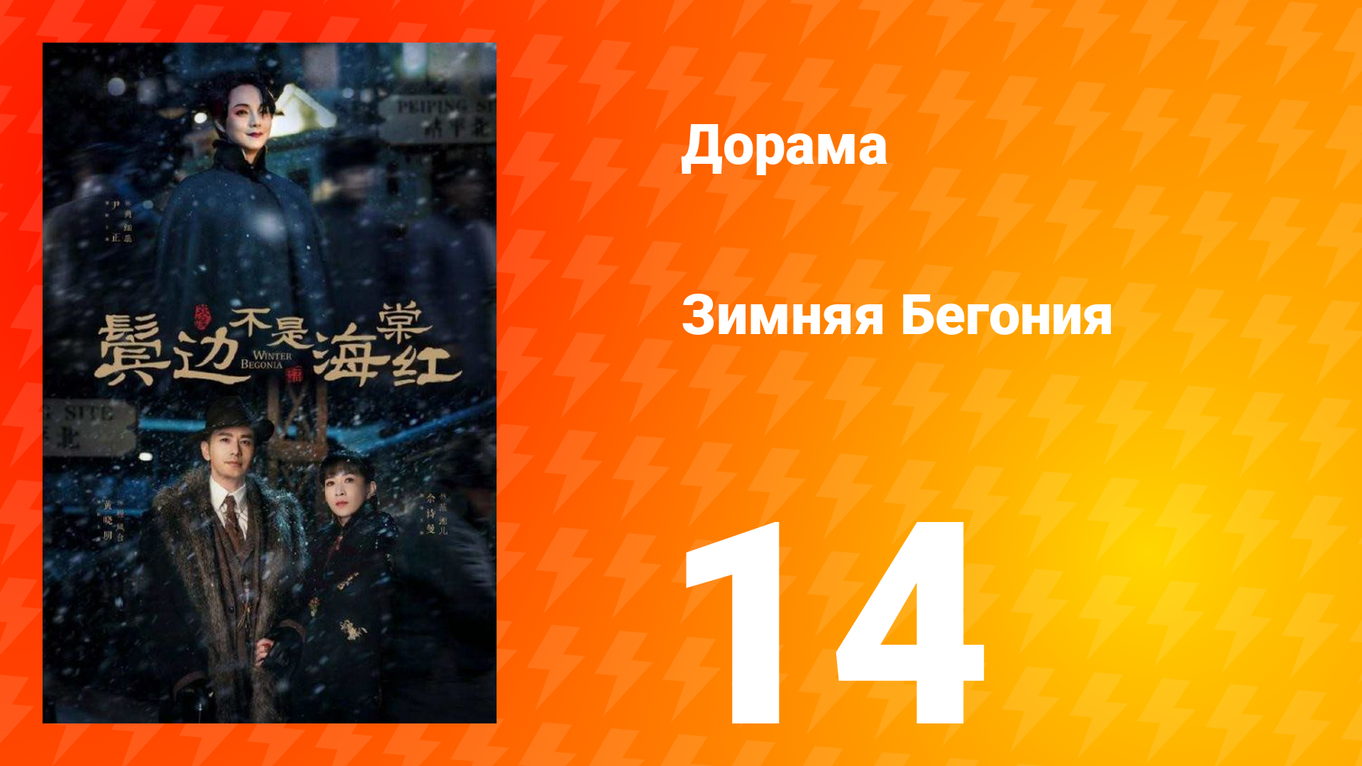 Зимняя Бегония 1 сезон 14 серия