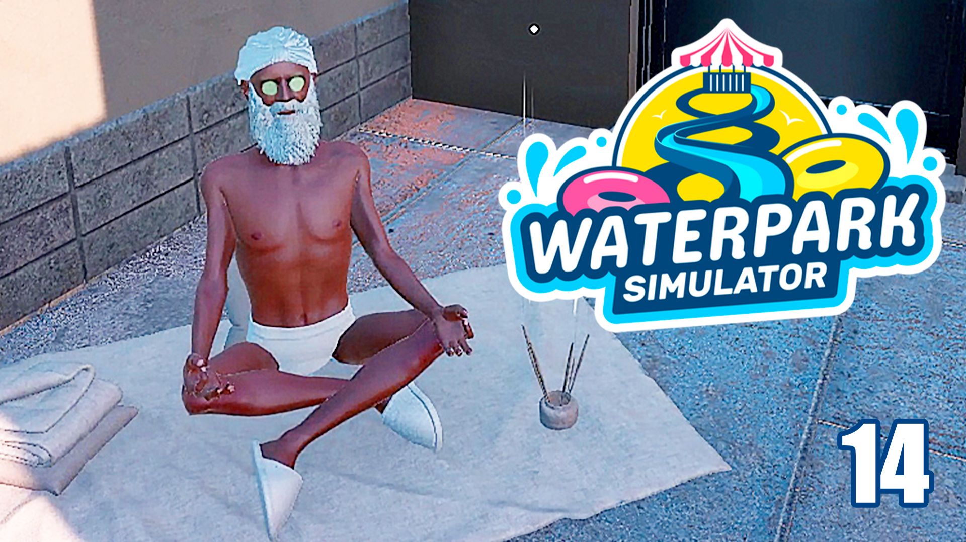 Киоск с Мороженым и новые задания от Бездомного ► Waterpark Simulator # 14