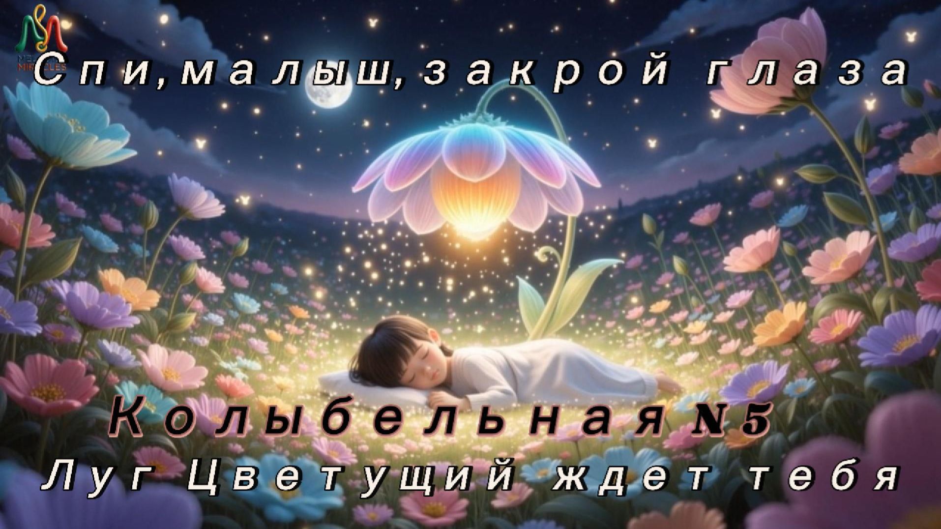 Спи, малыш  |  Луг Цветущий — нежная колыбельная для сна