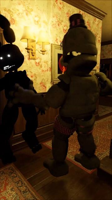 [FNAF SFM] Зеркальное измерение - Голден Фредди вернули в костюм (Влог 31) #фнаф #влог #анимация