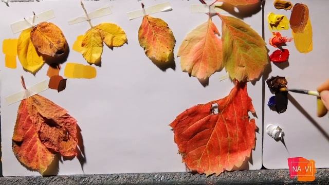 СЕКРЕТ ХУДОЖНИКА, Надежда Ильина. Как получить желто-красный колорит