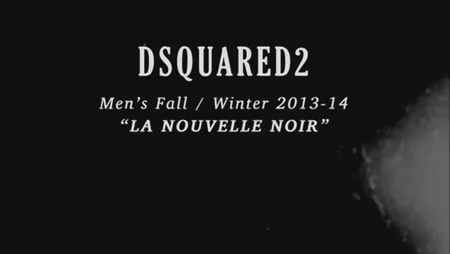 Показ мужской коллекции Dsquared2 осень-зима 2014-2015