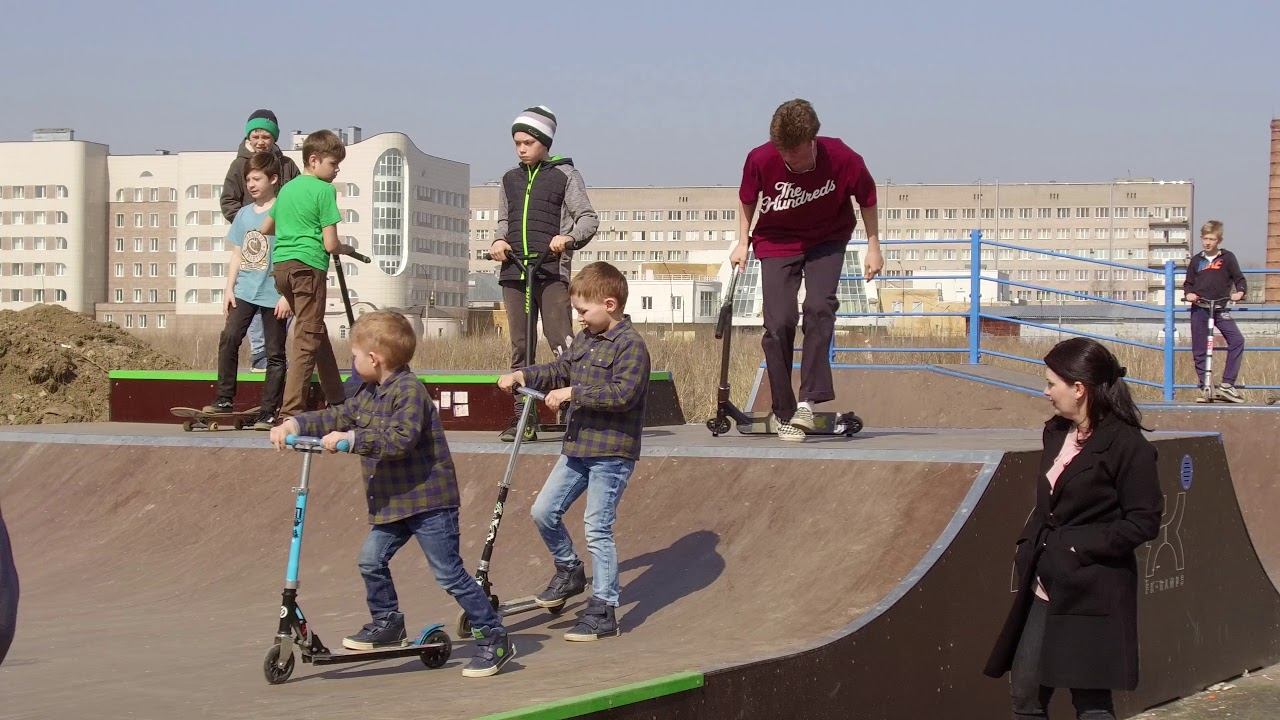 Скейтпарки #FKramps в Киришах и Великом Новгороде