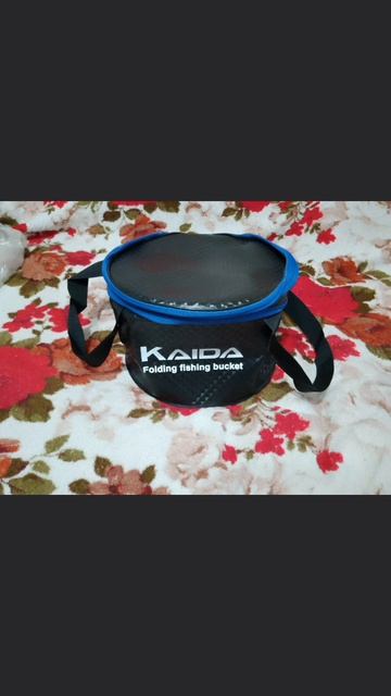 Приобрел ведро Kaida👍 Для рыбалки, чтобы было удобно🎣