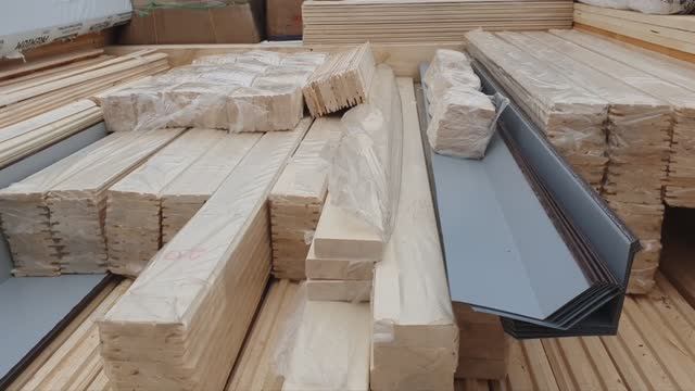 Комплектация бани из сухого профилированного бруса из Пестово - строительство под ключ в Москве