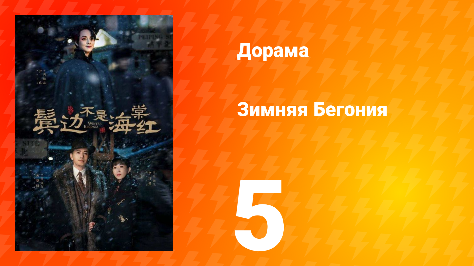 Зимняя Бегония 1 сезон 5 серия