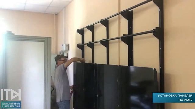Видеостена от компании www.itdilab.ru