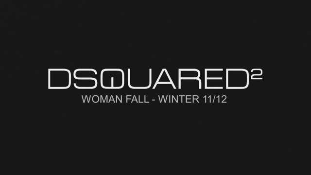 Показ женской коллекции Dsquared2 осень-зима 2012-2013