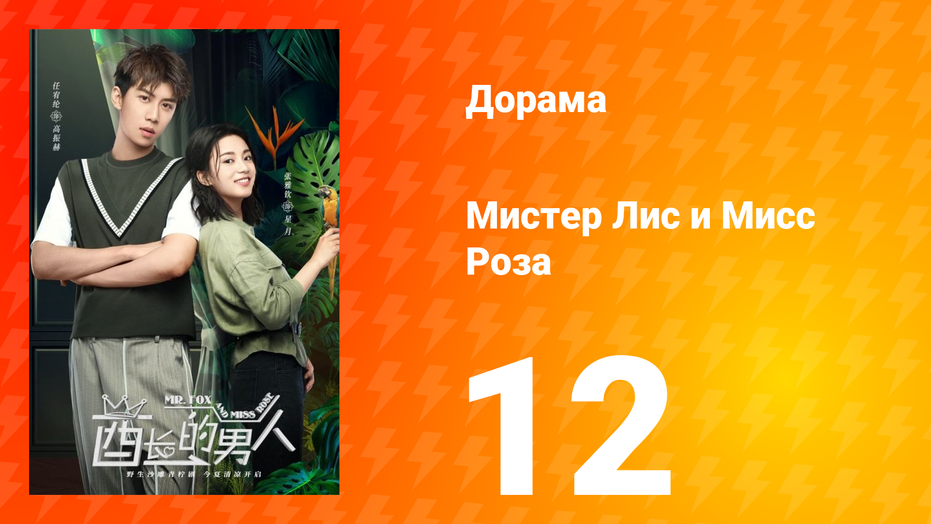 Мистер Лис и Мисс Роза 1 сезон 12 серия