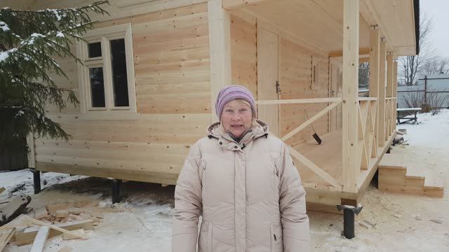 Баня из сухого профилированного бруса с террасой под ключ из Пестово. Отзыв реального заказчика