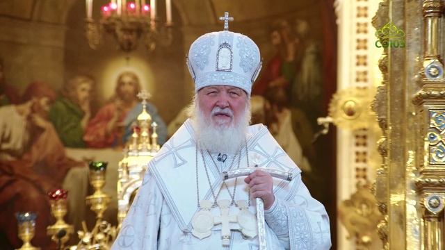 Слово Святейшего Патриарха Кирилла в Крещенский сочельник после Литургии в Храме Христа Спасителя