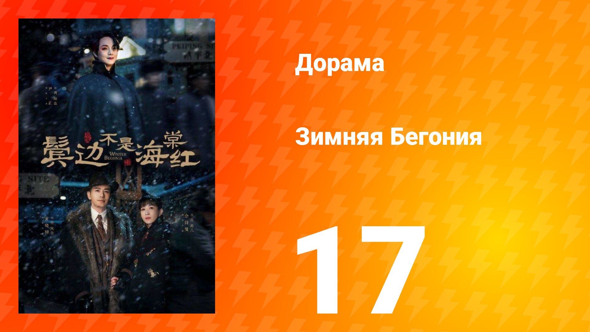 Зимняя Бегония 1 сезон 17 серия