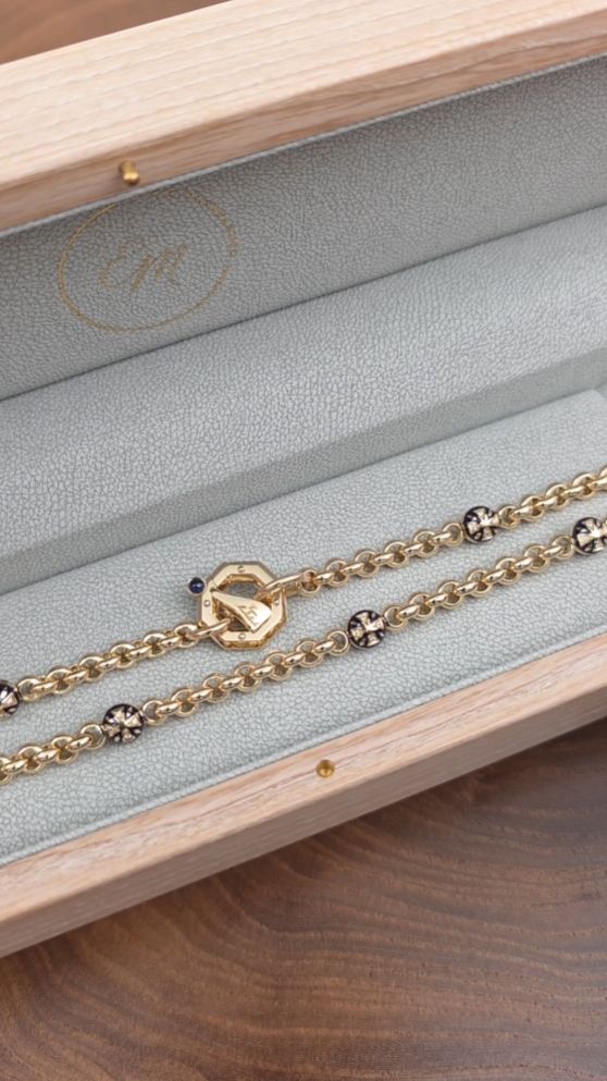 Золотая цепь с шармами для религиозной подвески