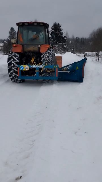 Боковой отвал HANMA на трактор