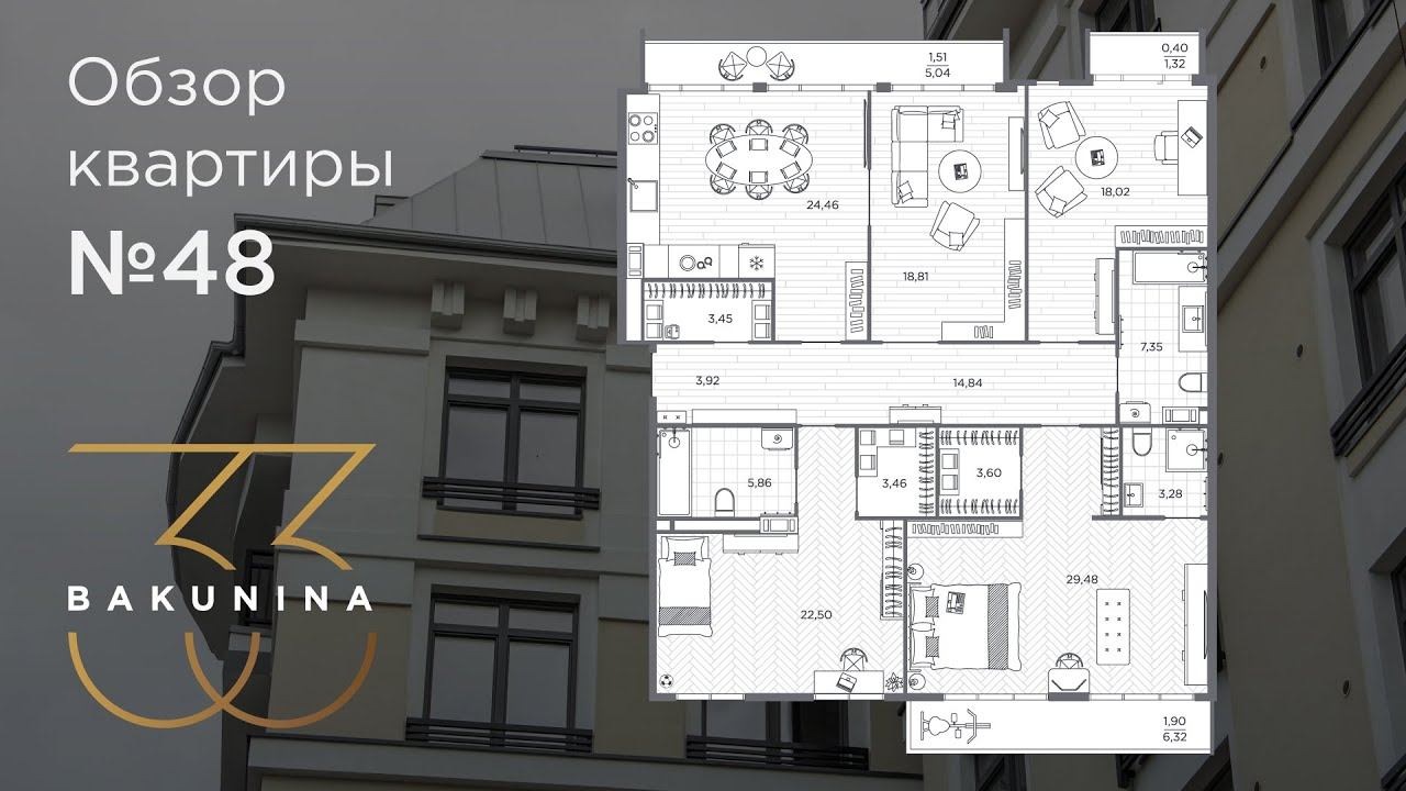 Вид на Неву из мансарды: эксклюзивная 4-комнатная резиденция с двумя террасами в BAKUNINA 33