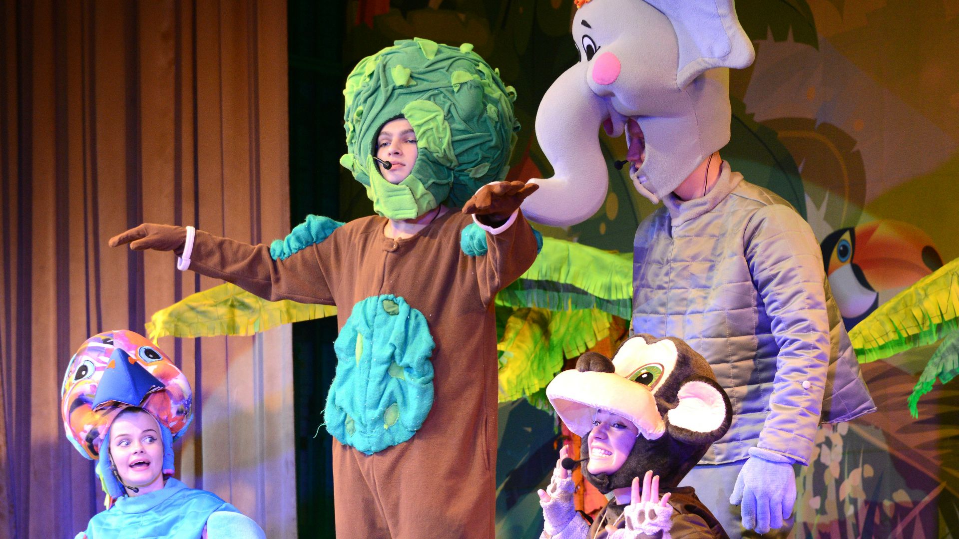 Детский музыкальный спектакль ЗЕБРА В КЛЕТОЧКУ-Автор Татьяна Залужная ЛЮБАША-Детские мюзиклы