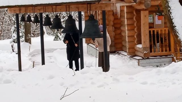 Звенигород санаторий Подмосковье МВД РФ. Колокольный звон.