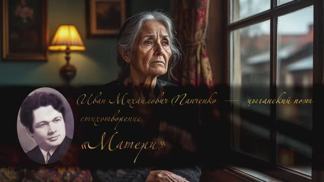 Иван Михайлович Панченко - МАТЕРИ  - читает Владимир Ефанов