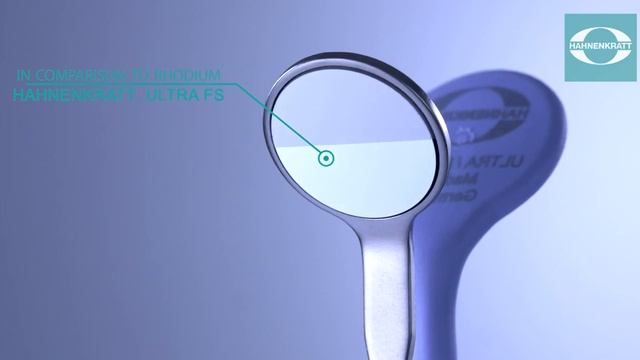 Ассортимент родиевых зеркал для стоматологии HAHNENKRATT