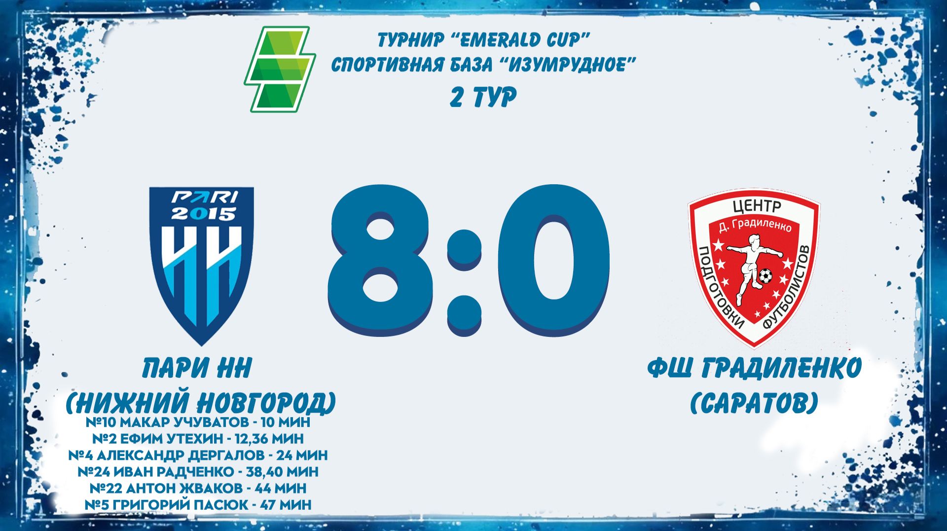 Пари НН (Нижний Новгород) - ФШ Градиленко (Саратов)